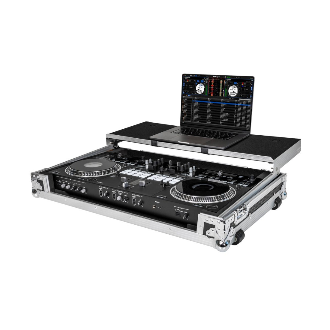 Headliner DDJ-REV7 Case with laptop platform & wheels at Platinum Records