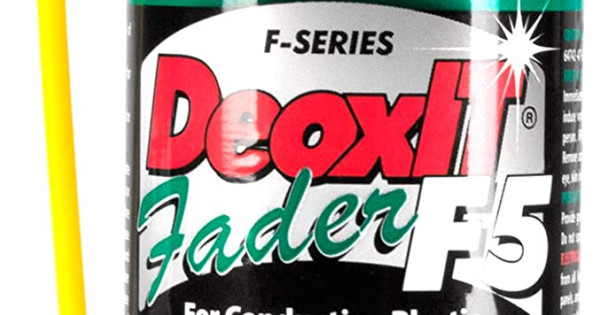 DeoxIT Fader F5 Faderlube Spray, 5oz Can