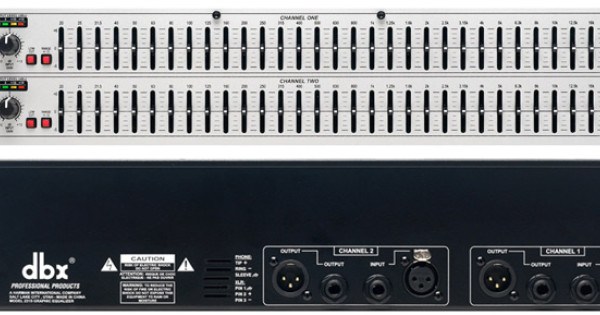 DBX 231sv Dual 31 Band Graphic Equalizer